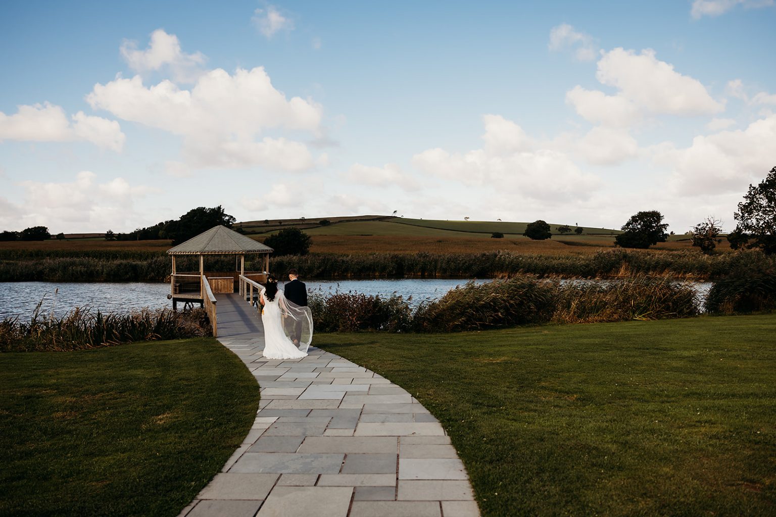 Autumn boho wedding at Quantock Lakes - Love Story Inspiration