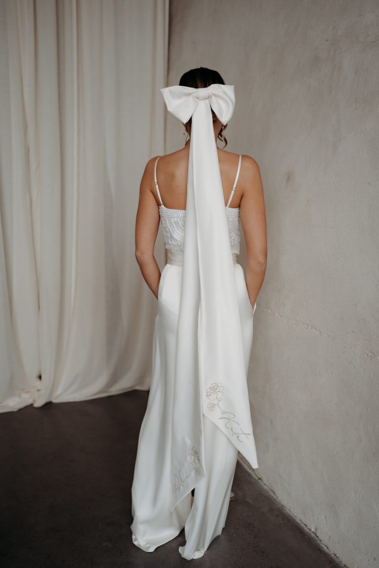 Embroidered custom veils for the modern bride - Love Story Inspiration