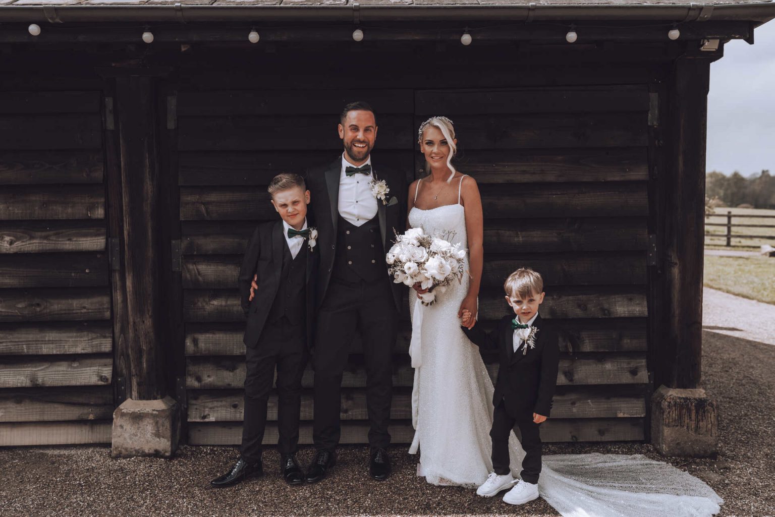 Barn wedding with a modern edge - Love Story Inspiration