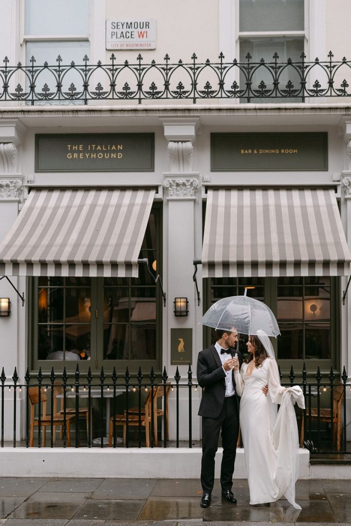 Intimate London wedding at The Italian Greyhound, Marylebone - Love ...